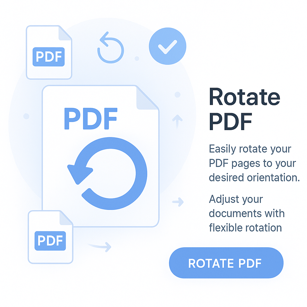 Free Rotate PDF Tool - Online PDF Page Rotator